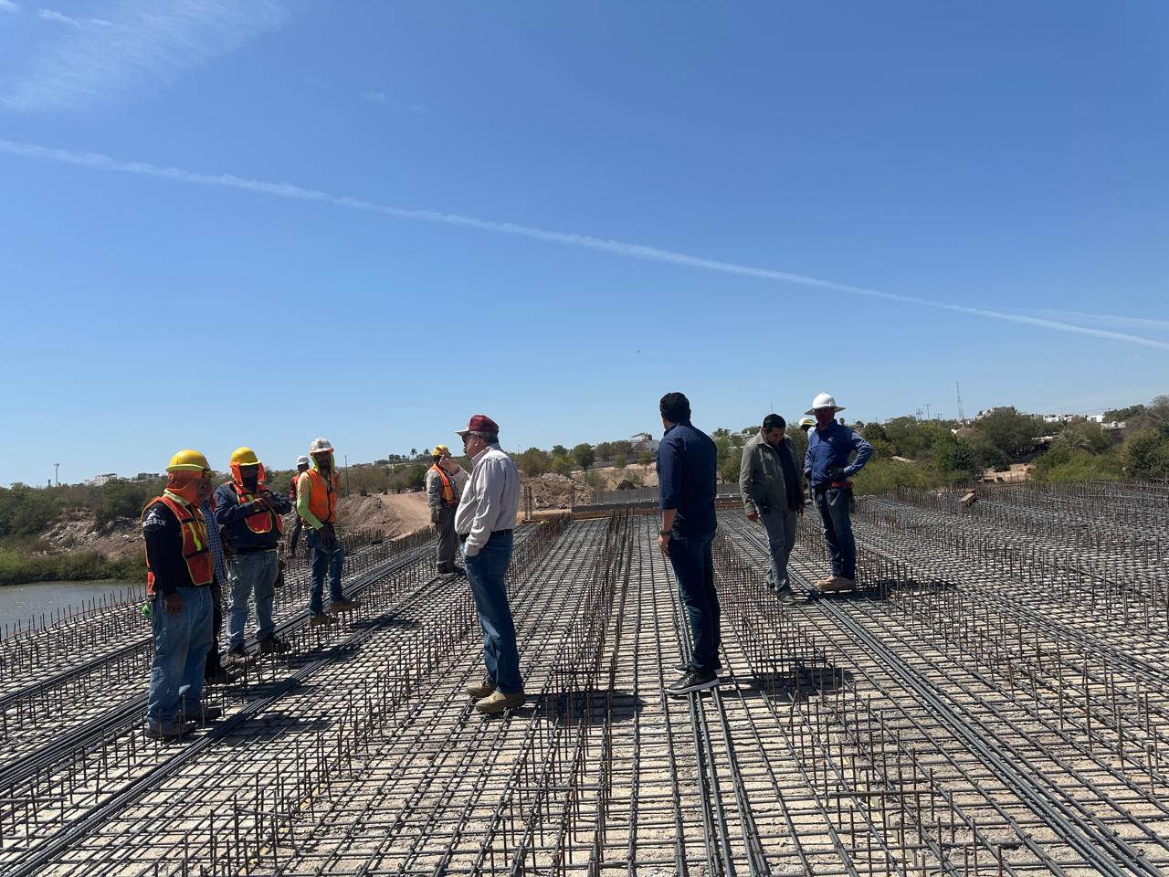 Rocha Moya supervisa el puente sobre el río Humaya: avance del 65% y ...