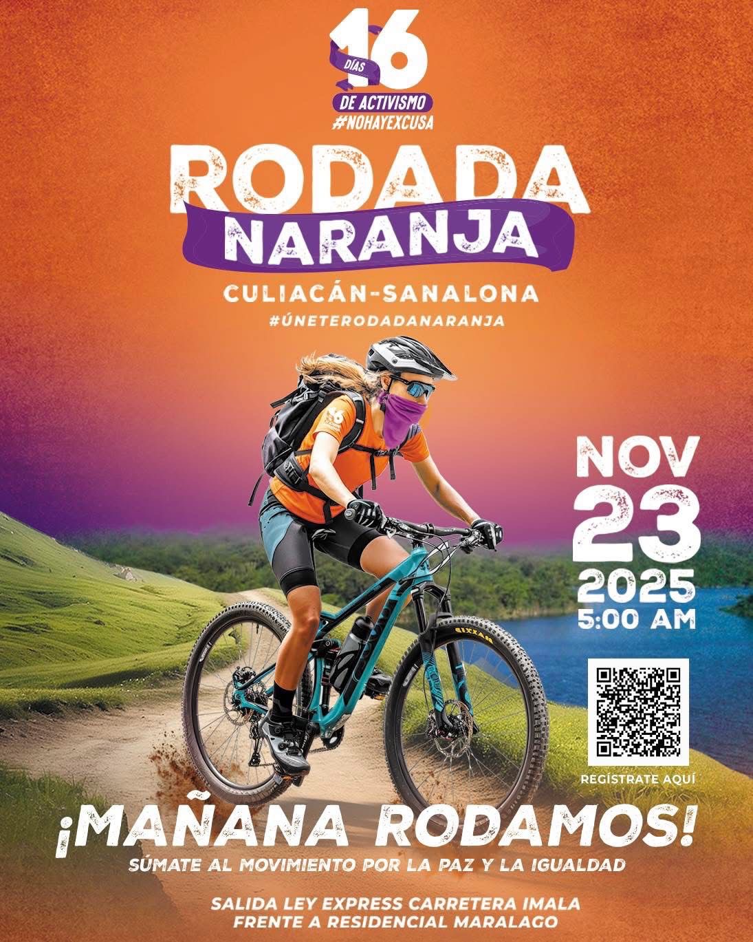 Rodada Naranja Sanalona 2025: movilidad sustentable, deporte y ...